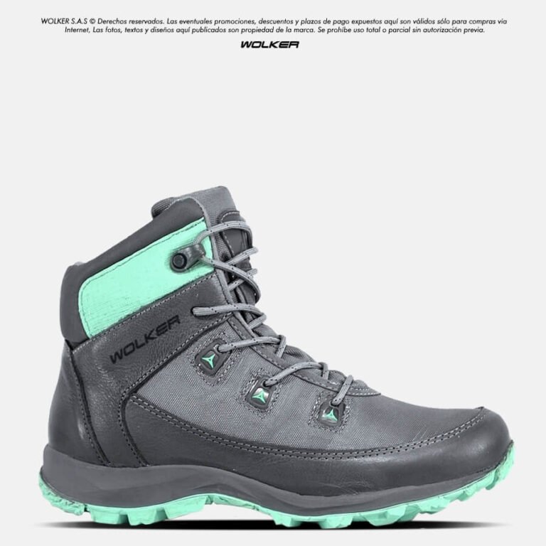 Botas para Mujer Outdoor Jumper GX en cuero y lona impermeable